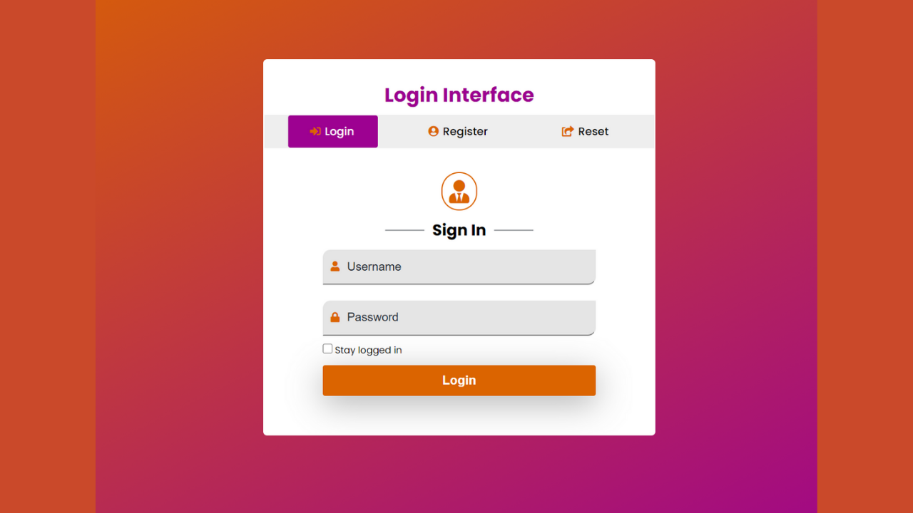 -- PortFolio Website